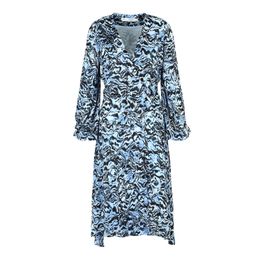 Inwear Kleid 'Basira' Damen Gr&ouml;&szlig;e 40 hellblau / schwarz Winterkleid