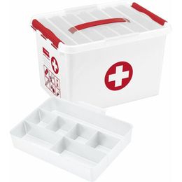 Sunware - Erste-Hilfe-Box inklusive Deckel 22L 40 x 30 x 26 cm Boxen, Körbchen & Kisten