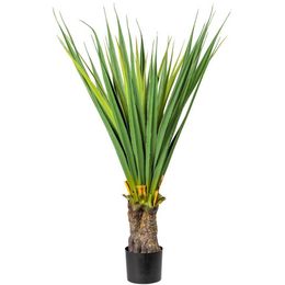 Künstliche Zimmerpflanze Aloe Sukkulente, Creativ green, Höhe 130 cm, grün