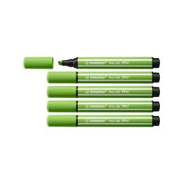 Stabilo Pen 68 MAX - Felt-tip pen with thick chisel tip - light green