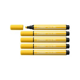 Stabilo Pen 68 MAX - Felt-tip pen with thick chisel tip - yellow