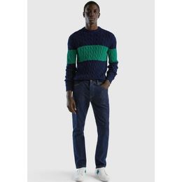 United Colors Of Benetton Stretch-Jeans im 5-Pocket-Look, blau