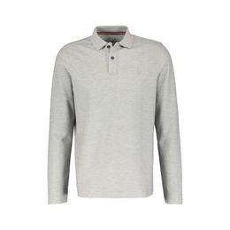 Lerros Sweatshirt »Longsleeve Polo, Piqué« MID GREY MELANGE S S Sportiver Polostyle mit Cool & Dry-finish