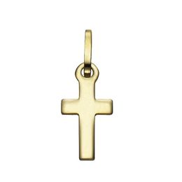 Vivance Kettenanhänger »333 Gold Motiv Kreuz« () gelb one-size Klassischer Kreuz Anhänger aus 333 Gold