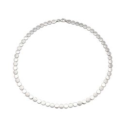 Vivance Silberkette »timeless style« Silber 925 Collier aus rhodiniertem Sterlingsilber (925 Silber)