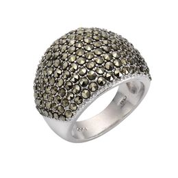 ZEEme Fingerring »925 Silber Markasit« weiß 019 (60,0) Edler Damen Ring aus echtem 925 Silber