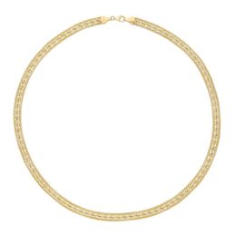 Vivance Collier »Kordelstil« Gelbgold 375 edles Collier