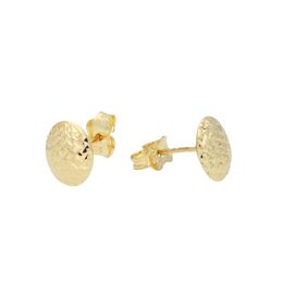Vivance Paar Ohrstecker &raquo;diamantiert&laquo; Gelbgold 375 wundervoll verspielte Ohrstecker