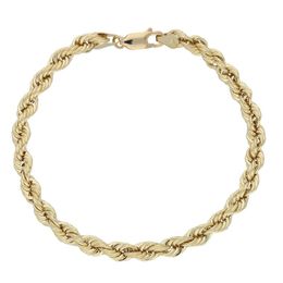 Vivance Armband &raquo;Kordel&laquo; Gelbgold 375 luxuri&ouml;ses Kordelarmband