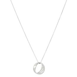 Vivance Kette mit Anhänger »chic design« Silber 925 Kette mit Anhänger aus rhodiniertem Sterlingsilber (925)