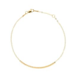 Vivance Armband &raquo;chic&laquo; Gelbgold 585 elegantes Armkettchen