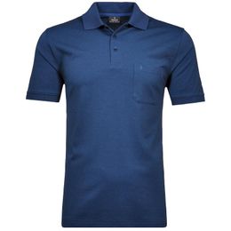 Ragman Herren Ragman Poloshirt blau Blacklist