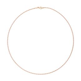 Vivance Collier »Mesh-Kabelcollier« Roségold 375 Modernes Meshcollier in funkelndem Roségold