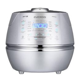 CUCKOO CRP-DHSR0609F Induktion IH Dampfdruck-Reiskocher 1080ml 6 Tassen Fuzzy Logic Programmierbar GABA-Reis