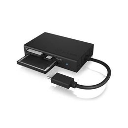 ICY BOX IB-CR401-C3, Type-C® USB 3.0 Kartenleser (CF, SD 4.0, micro SD 4.0), UHS-II, mit USB 3.0 Type-C® Hostanschluss