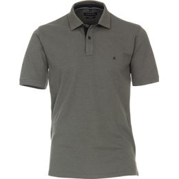 Casamoda Poloshirt, Seitenschlitze, Logo-Stickerei, für Herren, grün, XL