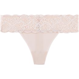 Aubade Sweetessence String, florale Spitze, für Damen, beige, 44