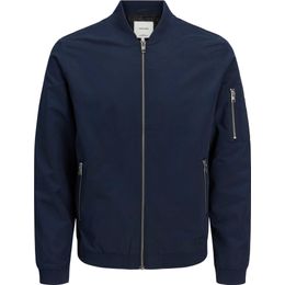 Jack & Jones ORIGINALS by JACK & JONES Bomberjacke, Reißverschlusstaschen, für Herren, blau, S