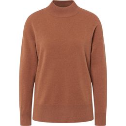 GALERIA Pullover, Stehkragen, für Damen, braun, 36