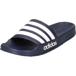 Adidas Badeschuhe "Shower Adilette", Fußbett, dämpfend, für Herren, blau, 38