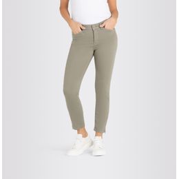 MAC Dream Jeans, Slim Fit, 7/8-Länge, Saum-Reißverschlüsse, für Damen, grün, 34/27