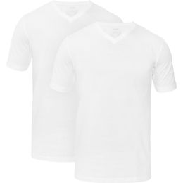 OLYMP T-Shirt, Basic, für Herren, weiß, L