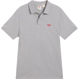 Levi's Levi's® Poloshirt, Baumwolle, Kurzarm, für Herren, grau, M