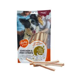 DUVO+ Snackball Huhn & Fisch Strips 80 g