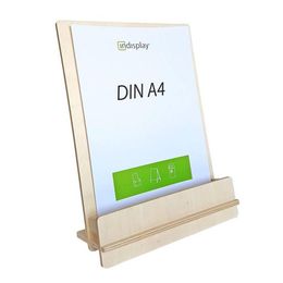 Indisplay® Zeitungsständer Tisch-Prospekthalter DIN A4