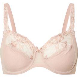 Felina Belle Jolie Bügel-BH, florale Stickerei, Zierschleife, für Damen, rosa, 90C