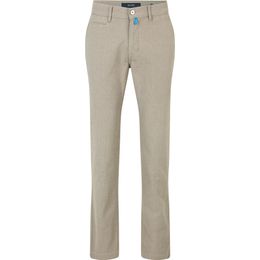 Pierre Cardin Futureflex Chinohose, Tapered-Fit, für Herren, beige, 33/32