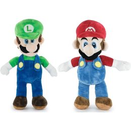 Whitehouse Leisure International Ltd Plüschfigur Mario Bros ca. 33 cm und Luigi Bros ca 35 cm Plüsch (2-St)