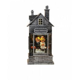 Horror-Shop Dekoobjekt Leuchtende Wasserlaterne mit Kürbis Paar 27cm