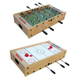 Garlando Kickertisch Mini Kicker-Airhockey Big Fun 2in1 Tischaufleger 98 x 51 x 21 cm (Packung)