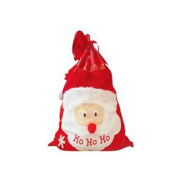 BURI Dekofigur Geschenkesack Nikolaussack Geschenkebeutel Weihnachtssack