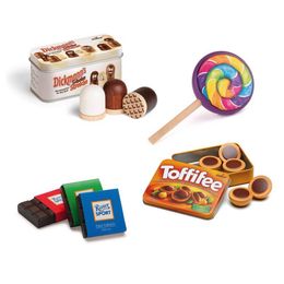 Erzi® Kaufladensortiment Erzi Kaufladenzubehoer-Set Süßigkeiten