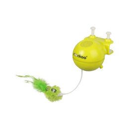 Coockoo Tier-Intelligenzspielzeug Laserspielzeug Roxy limone