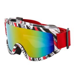 PACIEA Skibrille Winddichte polarisierte Licht- und Nebelschutzbrille für Bergsteiger