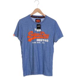 Superdry Herren T-Shirt, blau