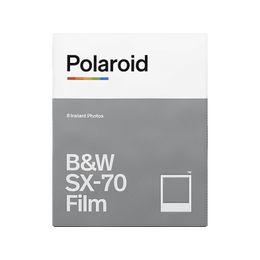 Polaroid Sofortbildfilm Schwarz-Weiß für SX-70 weißer Rahmen