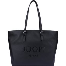 JOOP! Shopper "Lettera Lara", Kunstleder, Logo, uni, für Damen, schwarz