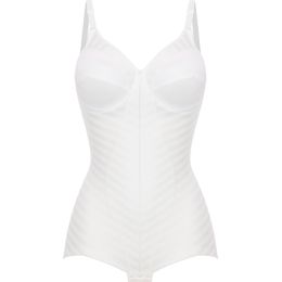 Felina Weftloc Shaping-Body, bügellos, blickdicht, für Damen, weiß, 90B