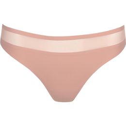 L'Aventure Louie Black Slip, Bordüre, unifarben, für Damen, rosa, 36