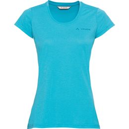 Vaude T-Shirt, uni, für Damen, türkis, 44