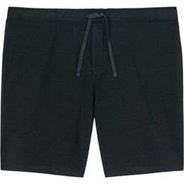 Schiesser Mix+Relax Shorts, uni, für Herren, schwarz, 50