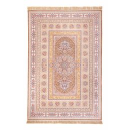 Orientteppich morgenland "Orientteppich - Akghar läufer" Teppiche Gr. B/L: 150 cm x 225 cm, 8 mm, 3,38 m², 1 St., braun Orientalische Muster
