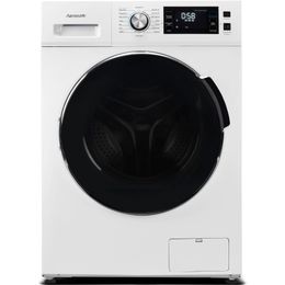 B (A bis G) Hanseatic Waschmaschine "HWMB814B" Waschmaschinen Schnellwaschprogramm, Startzeitvorwahl weiß Frontlader Waschmaschine Bestseller