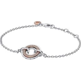 Pandora Damen Armband, 925er Silber, bicolor, 20