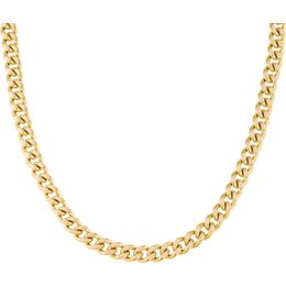 s.Oliver Damen Kette, Edelstahl, gold, 45