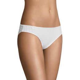 Marie Jo Avero Slip, Struktur-Muster, Blume, für Damen, weiß, 44